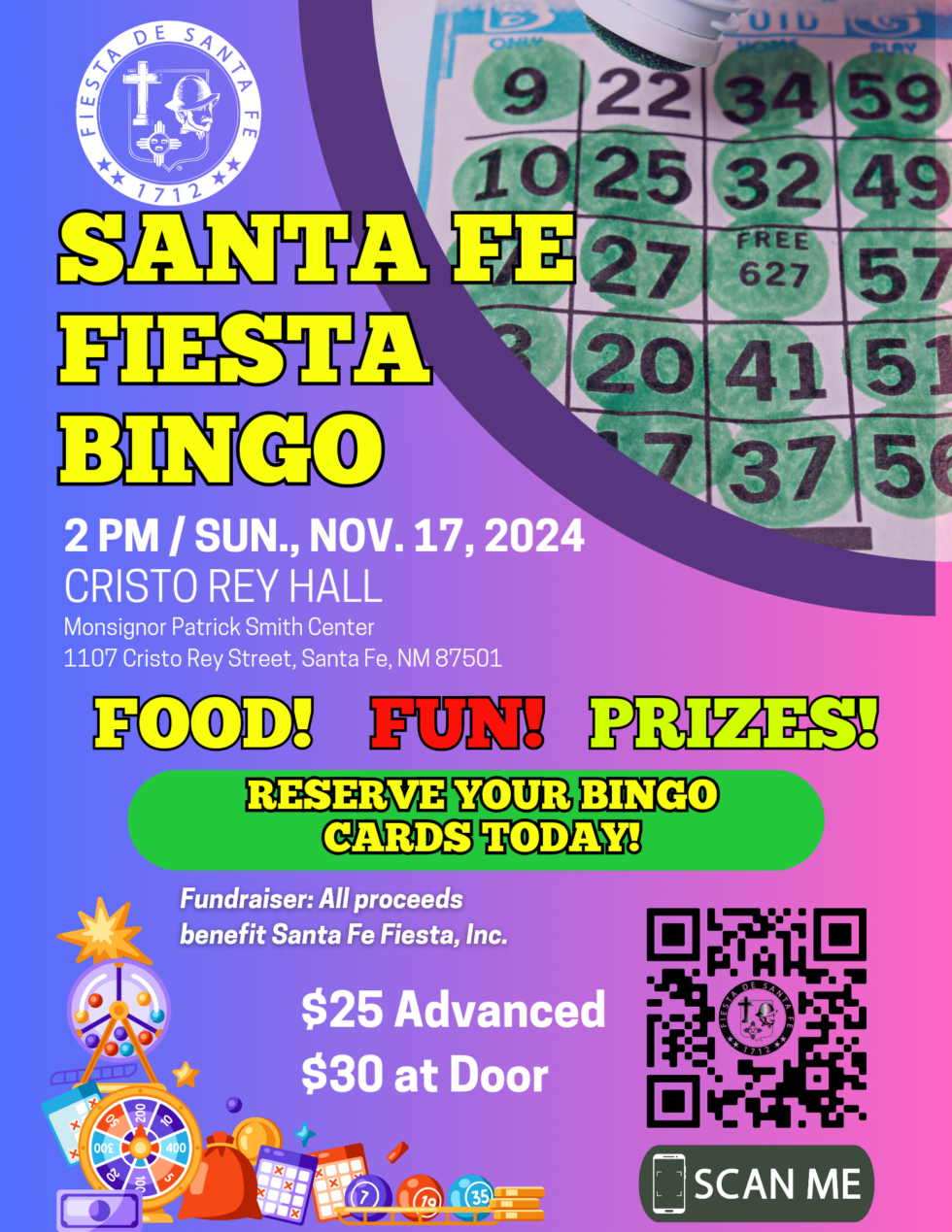 Santa Fe Fiesta, Inc. Bingo - Santa Fe Fiesta